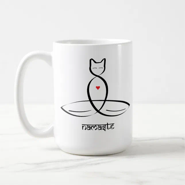 Namaste - Sanskrit style text. Coffee Mug | Zazzle