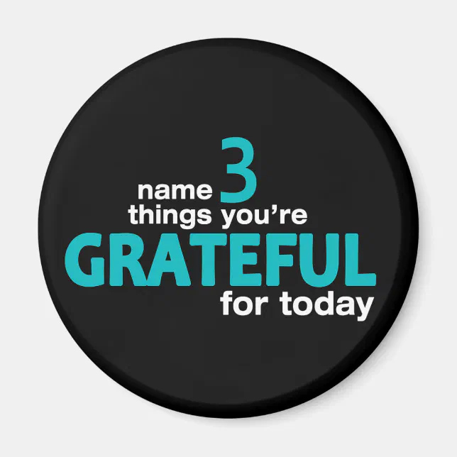 Name 3 Things... Collection Magnet | Zazzle