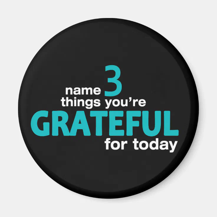 Name 3 Things... Collection Magnet | Zazzle