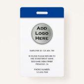 Name and Photo Medical Emergency Paramedic ID Card Badge | Zazzle