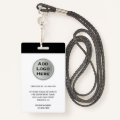 Name and Photo Security Bodyguard ID Card Badge | Zazzle