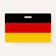 Name Badge with flag of Germany | Zazzle