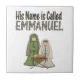 Name is Emmanuel Christmas Ceramic Tile | Zazzle