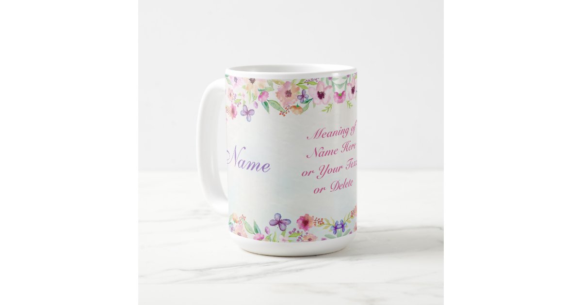 Name Meaning Gifts, Name Meaning Mugs | Zazzle