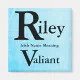 Name Meaning Magnet: Riley means Valiant Magnet | Zazzle