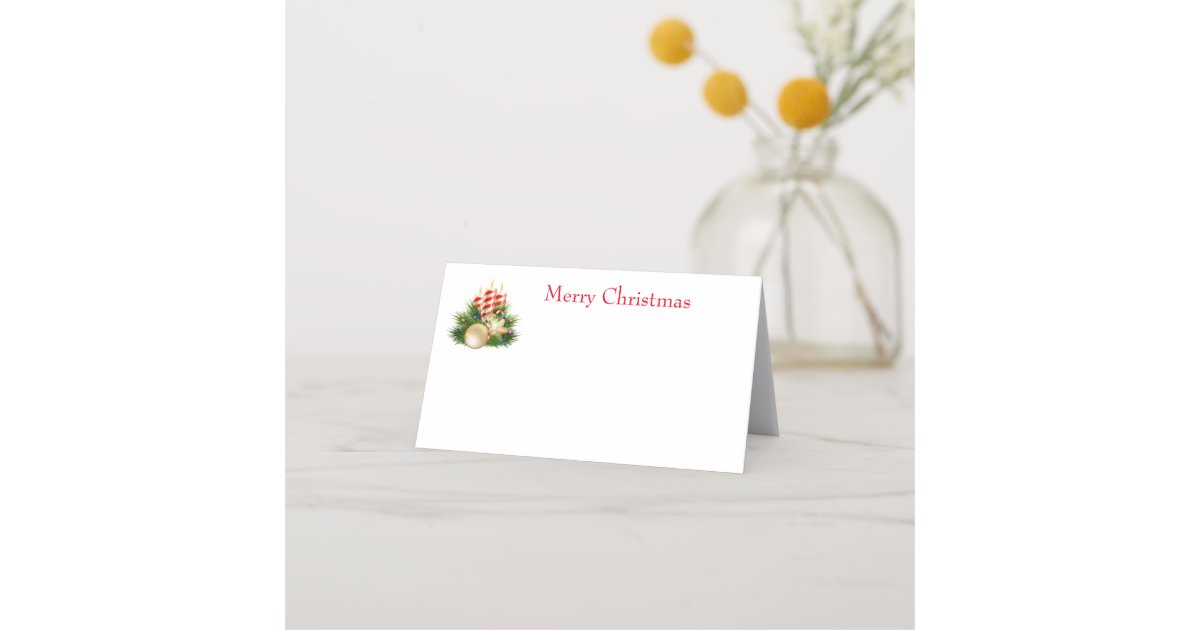 Name Place Card | Zazzle