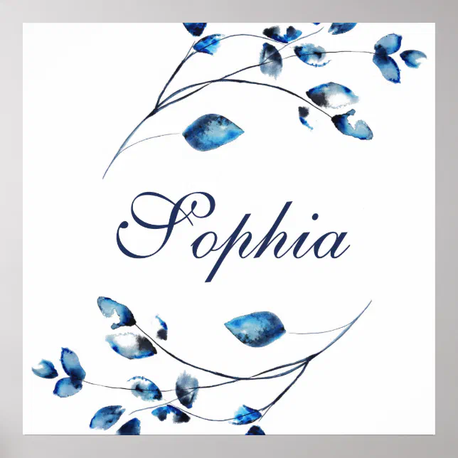 Name poster | Zazzle