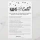 Name that cake Bridal game with Answers | Zazzle