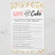 Name that cake game with Answers | Zazzle
