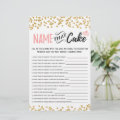 Name that cake game with Answers | Zazzle