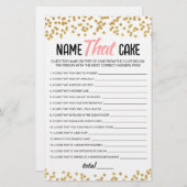 Name that cake Party game with Answers | Zazzle
