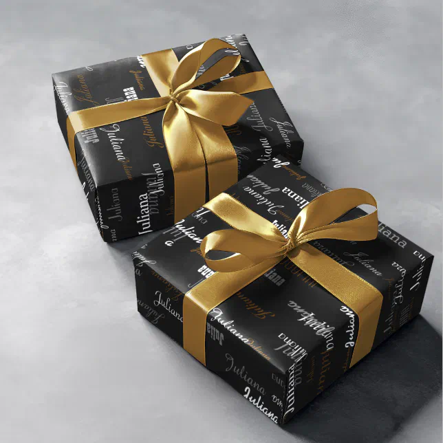 named . your own name . custom wrapping paper | Zazzle named . your own name . custom wrapping paper | Zazzle