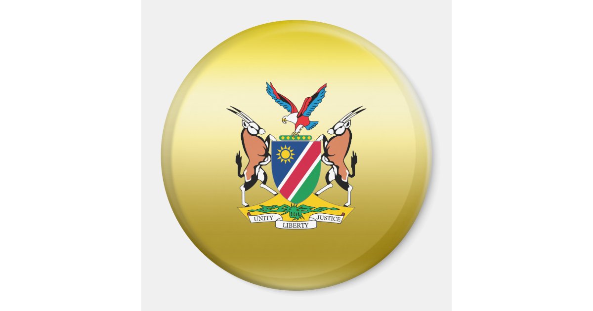 Namibia Coat of Arms Magnet | Zazzle