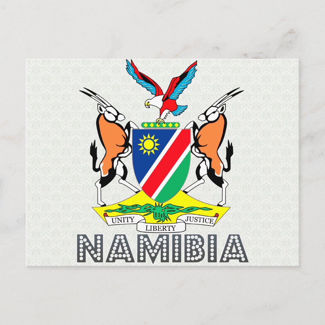 Namibia Coat of Arms Postcard | Zazzle