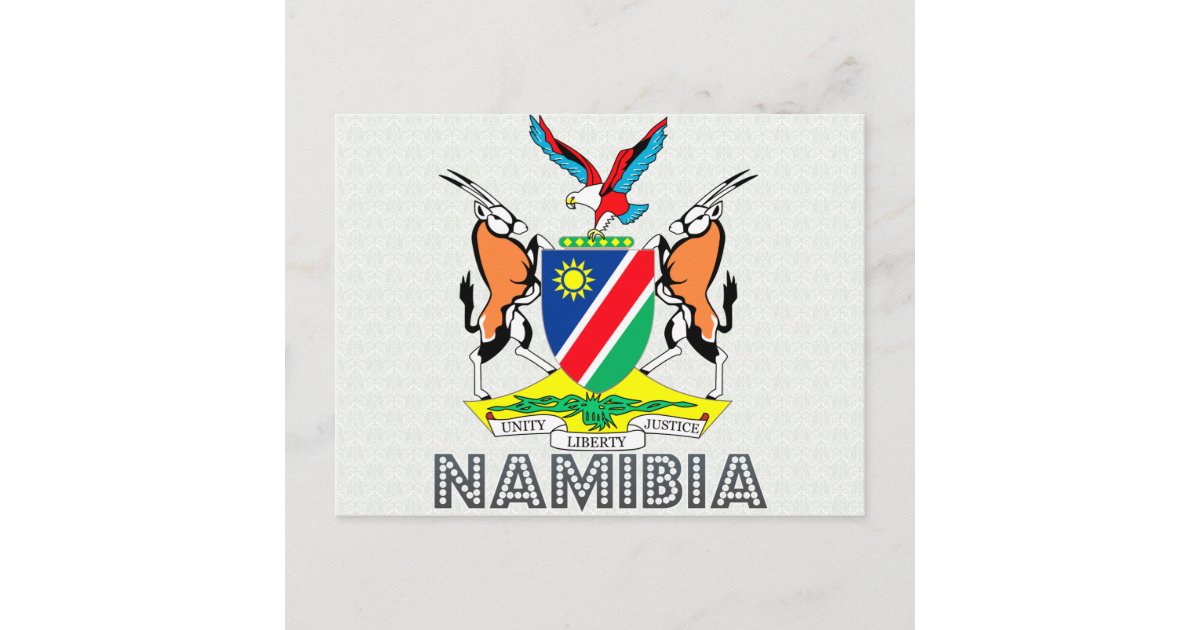 Namibia Coat of Arms Postcard | Zazzle