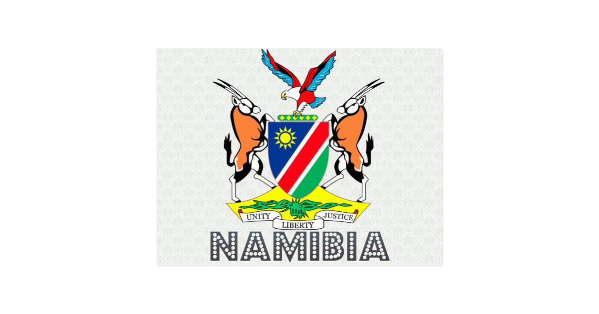 Namibia Coat of Arms Postcard | Zazzle.com