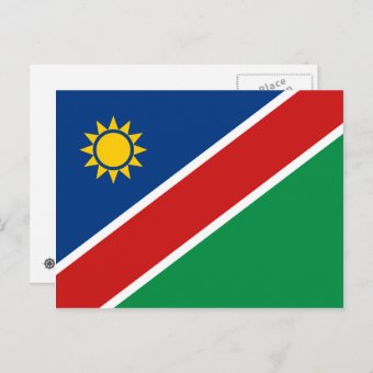Namibia Flag Postcard | Zazzle