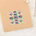 Namibian national symbols /Coat of arms and flag Sticker | Zazzle