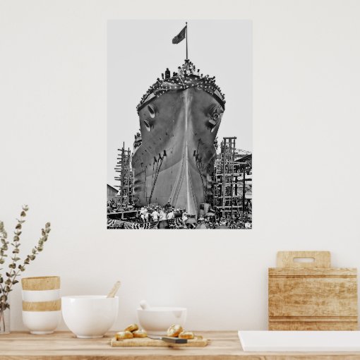 Naming Ceremony for BB-39: USS Arizona Poster | Zazzle