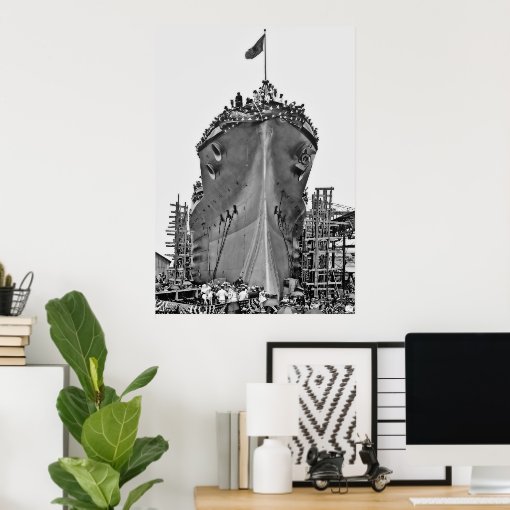 Naming Ceremony for BB-39: USS Arizona Poster | Zazzle