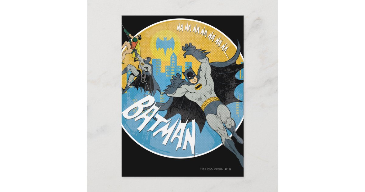 NANANANANANA Batman Icon Postcard | Zazzle