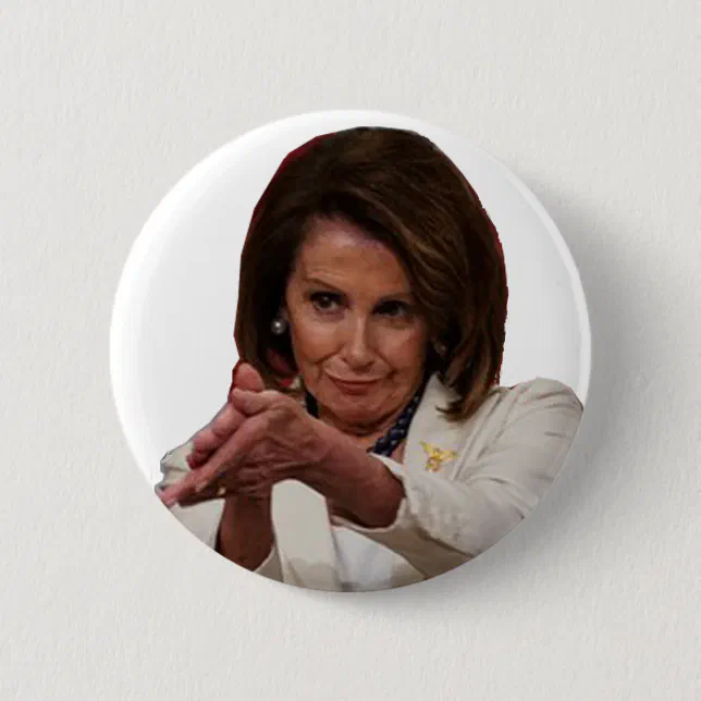 Nancy Claps Back Button | Zazzle