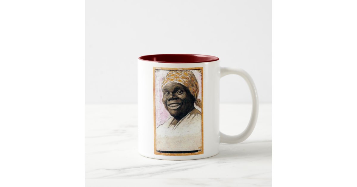 Nancy Green Aunt Jemima Two-Tone Coffee Mug | Zazzle