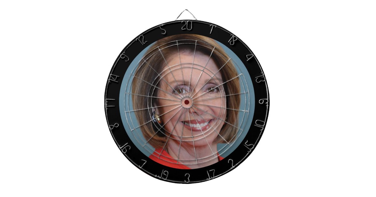 Nancy Pelosi Official Portrait Dart Board | Zazzle Nancy Pelosi Official Portrait Dart Board | Zazzle