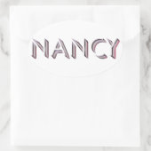 Nancy sticker name | Zazzle