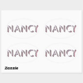 Nancy sticker name | Zazzle