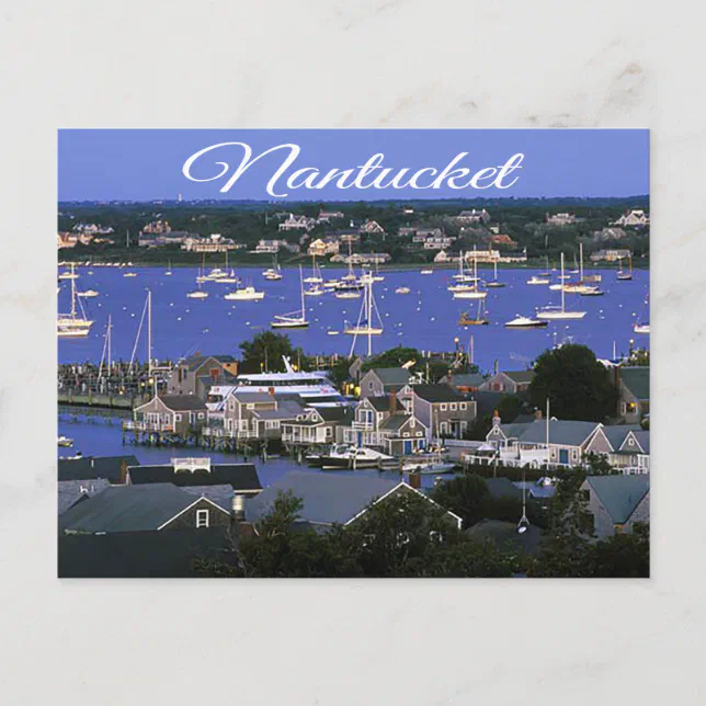 Nantucket Massachusetts Cape Cod Postcard | Zazzle