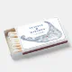 Nantucket Navy Blue Elegant Wedding Matchboxes | Zazzle