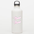 Naomi Decorative Name in Pink x2 Sticker | Zazzle