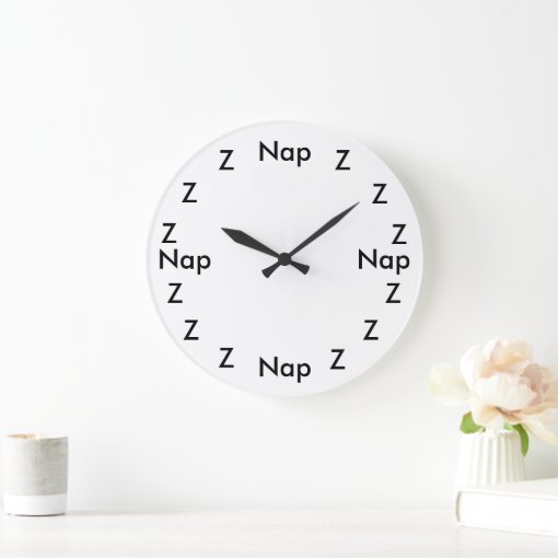 Nap Time Clock | Zazzle