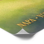 Napa Valley, California Wine Country Travel Poster | Zazzle