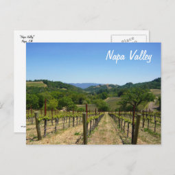 Napa Valley Postcard | Zazzle
