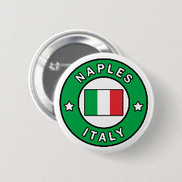 Naples Italy Button | Zazzle