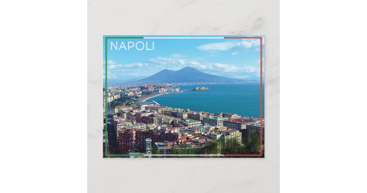 Naples - Napoli Postcard. Postcard | Zazzle
