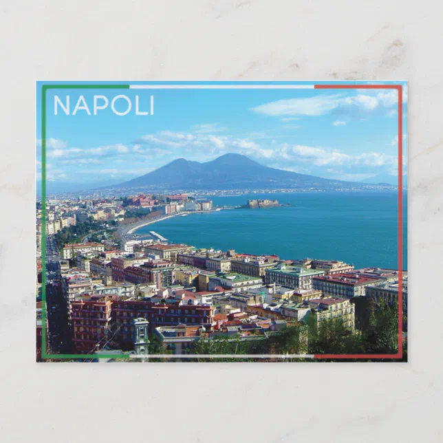 Naples - Napoli Postcard. Postcard | Zazzle