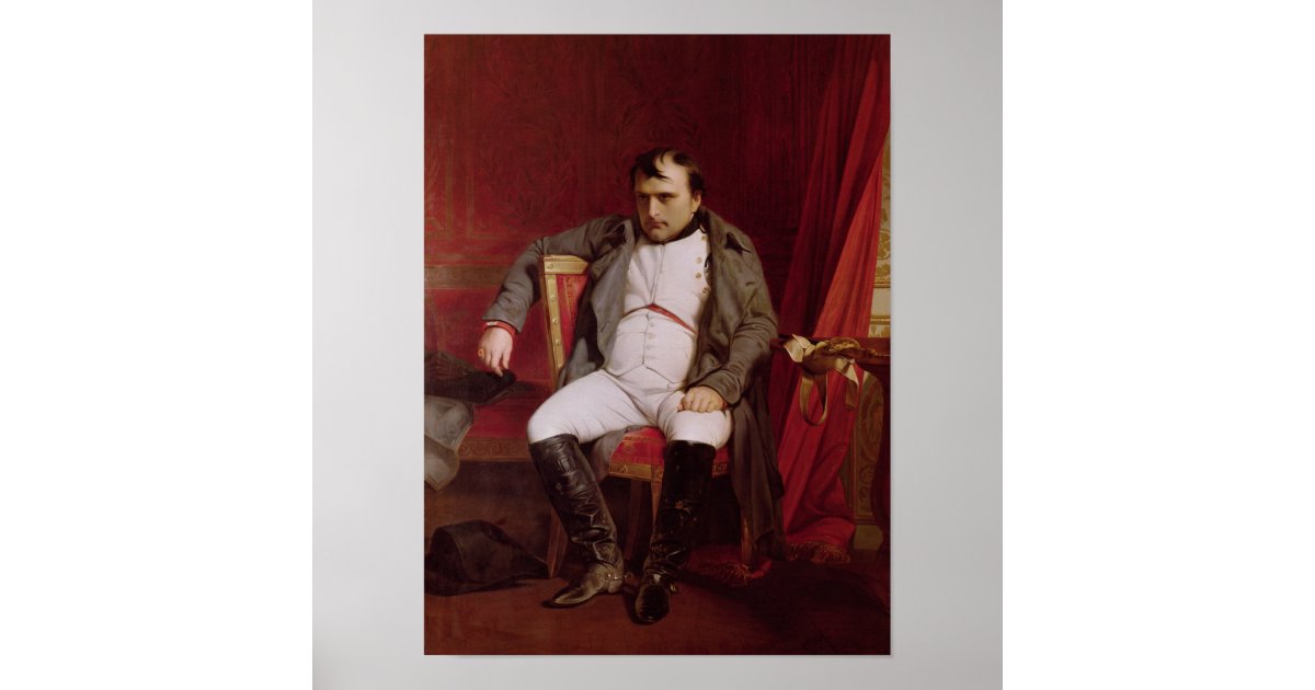 Napoleon after his Abdication Poster | Zazzle