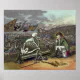 Napoleon and skeleton, 18th poster | Zazzle