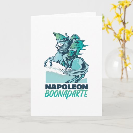 Napoleon Bonaparte Card | Zazzle