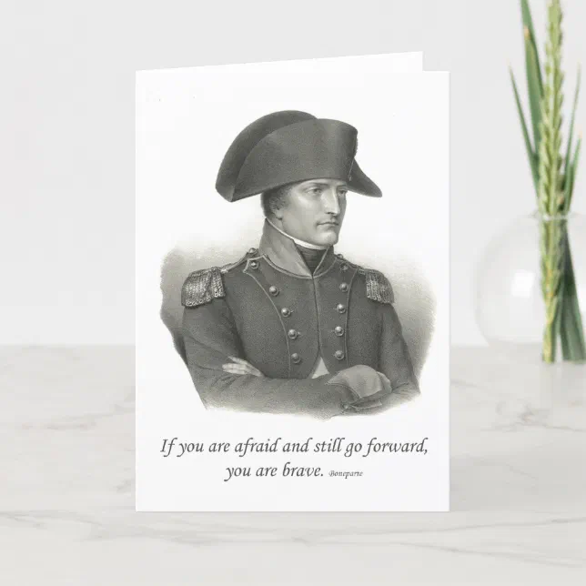 Napoleon Bonaparte Card | Zazzle