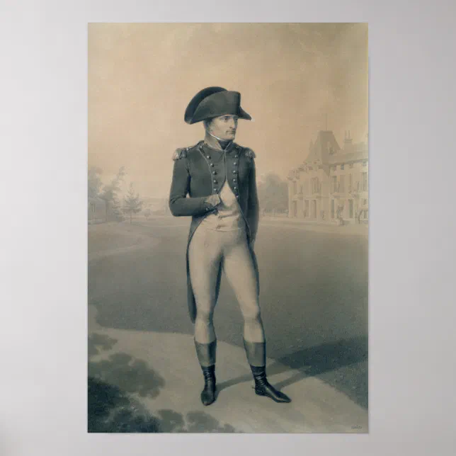 Napoleon Bonaparte First Consul at Malmaison Poster | Zazzle