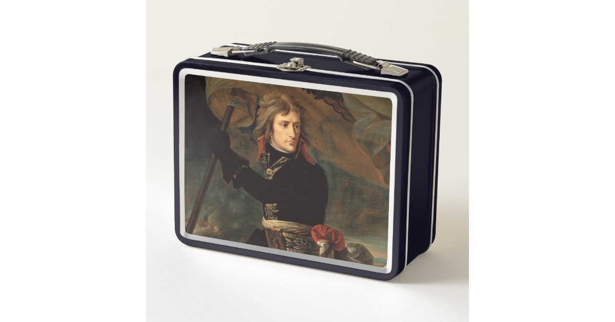 Napoleon Bonaparte's Rally at the Battle of Arcole Metal Lunch Box | Zazzle