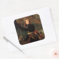 Napoleon Bonaparte's Rally at the Battle of Arcole Square Sticker | Zazzle