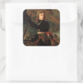 Napoleon Bonaparte's Rally at the Battle of Arcole Square Sticker | Zazzle
