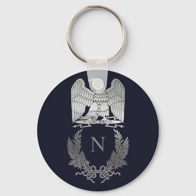 Napoleon Emblem Eagle Emblem Keychain | Zazzle