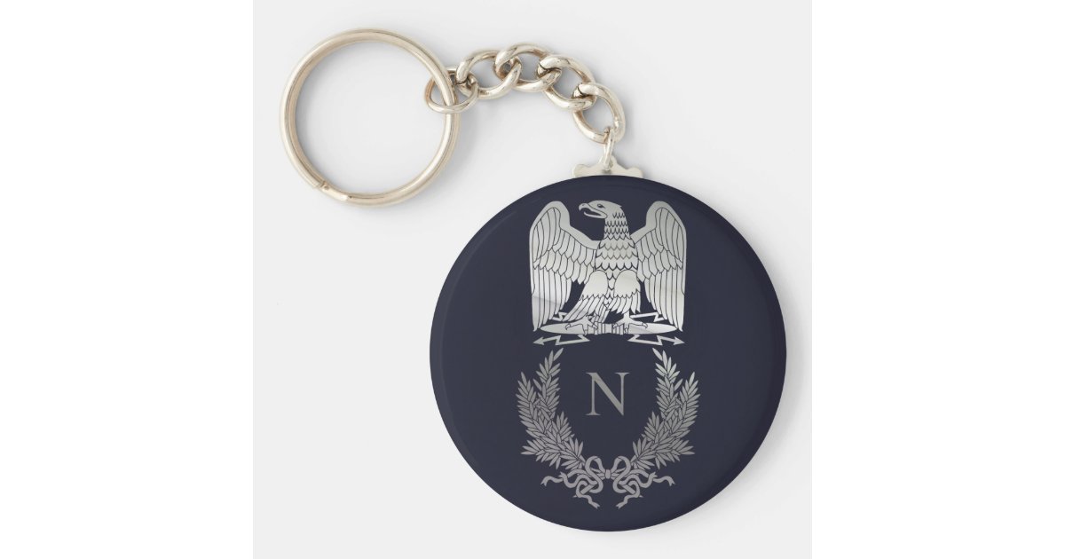 Napoleon Emblem Eagle Emblem Keychain | Zazzle