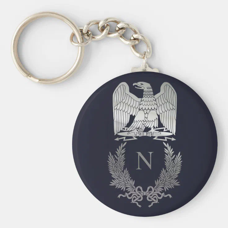 Napoleon Emblem Eagle Emblem Keychain | Zazzle